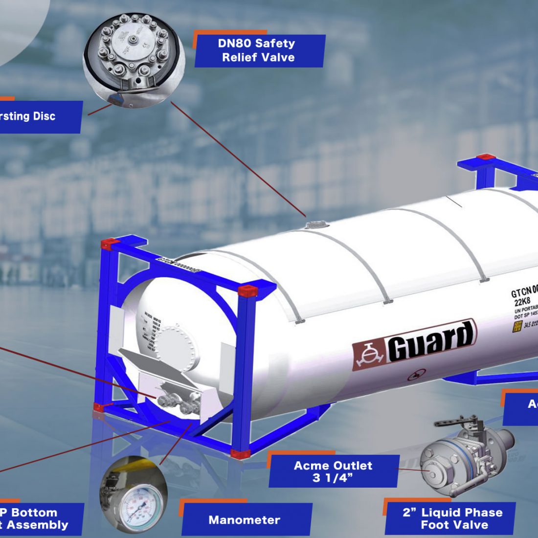 Professional Valve Manufacturers For Tank Containers & Tankers-Grand TEK