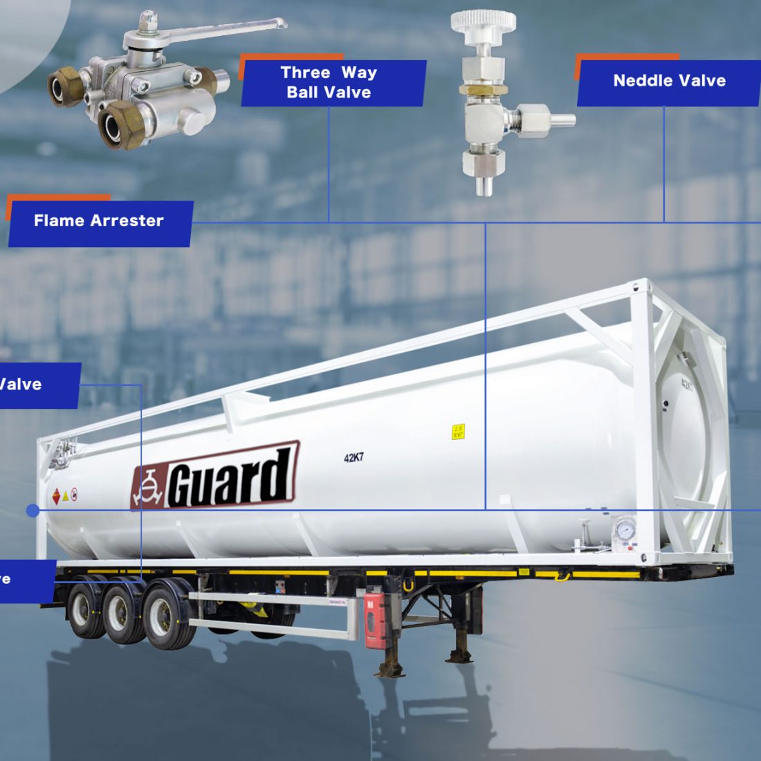 Professional Valve Manufacturers For Tank Containers & Tankers-Grand TEK