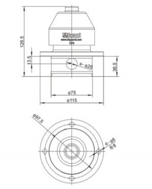 Anti-overflow Breather Valve (Flange) - Grand TEK